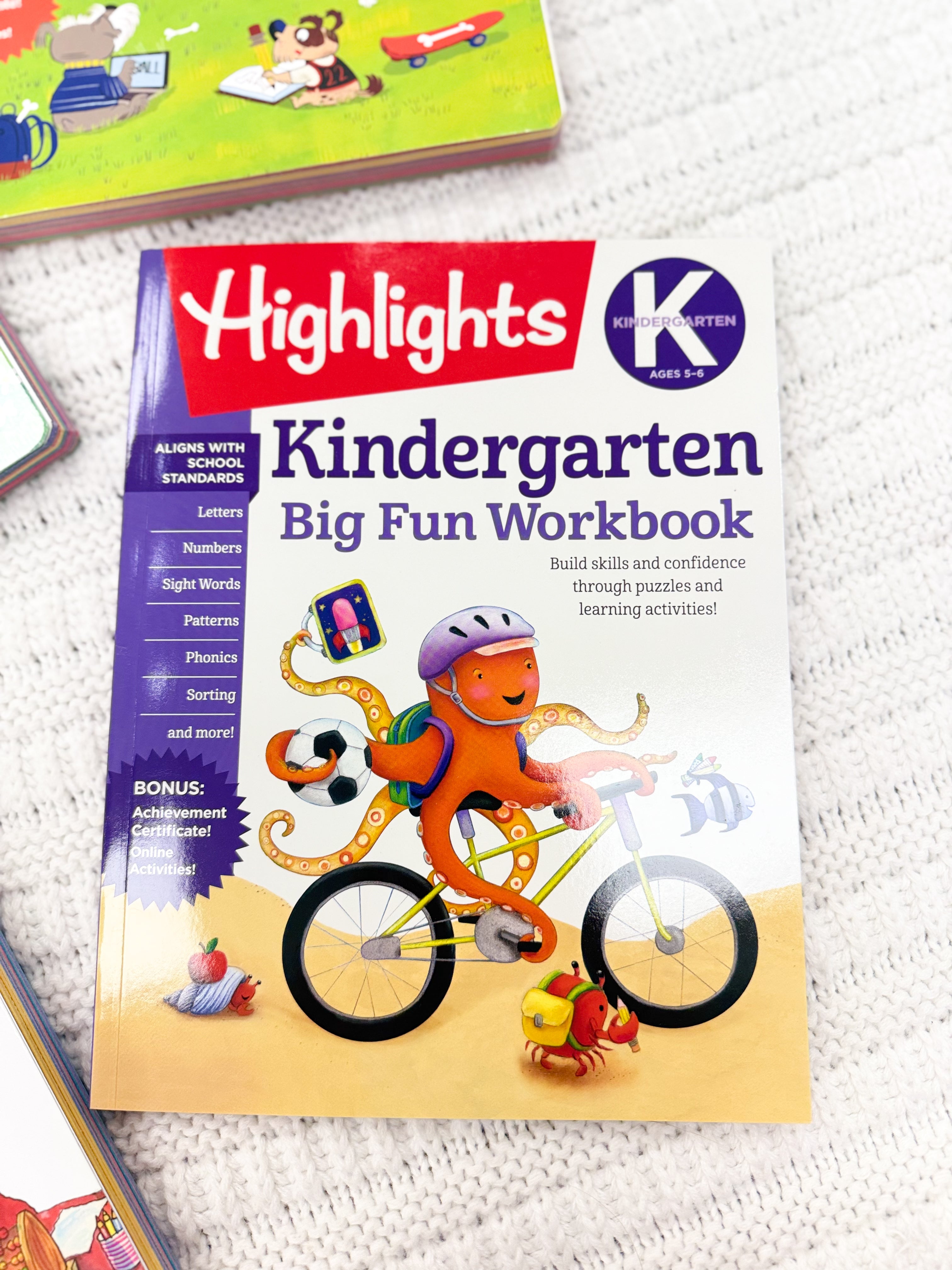 Kindergarten Big Fun Workbook – Little Blue Kids Boutique