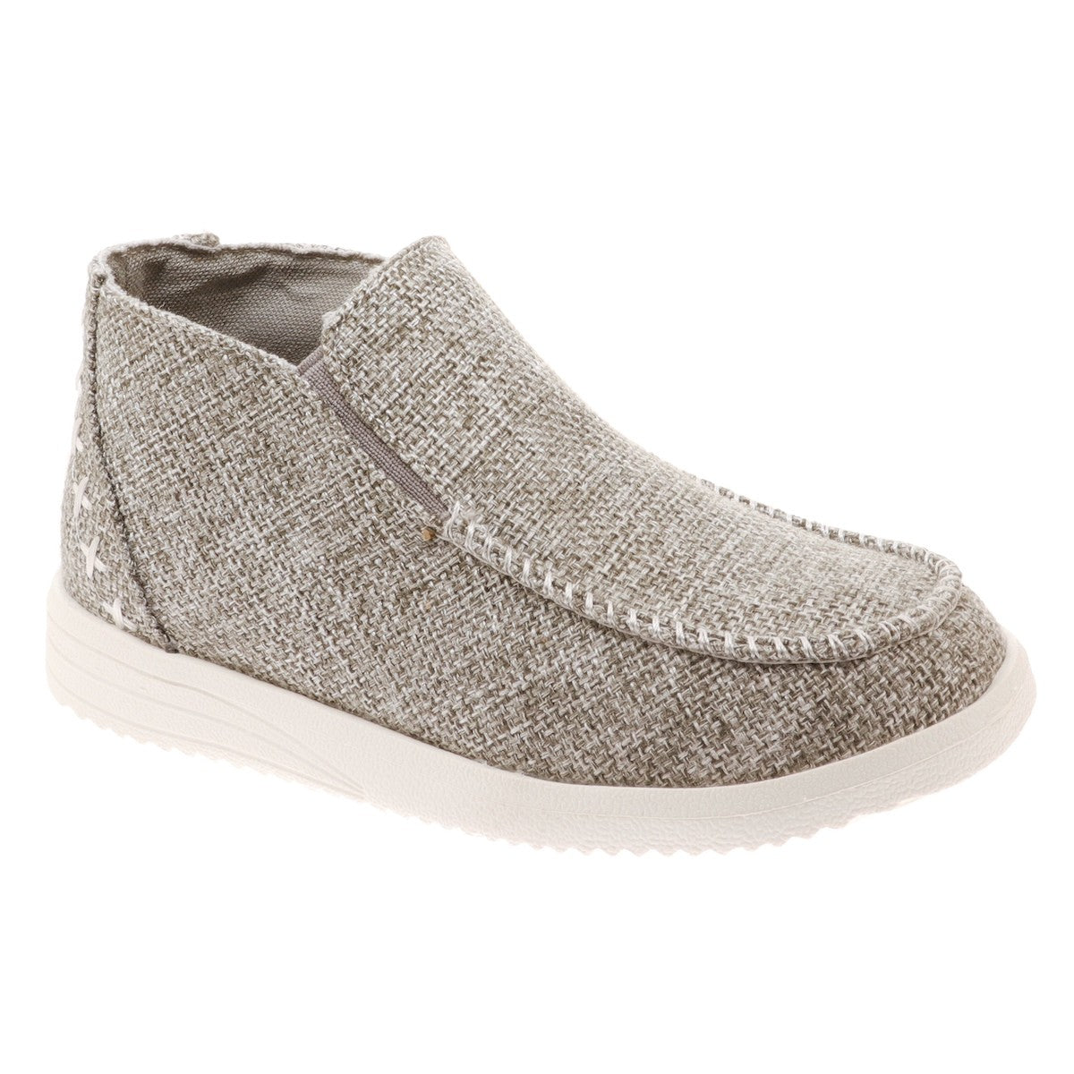 Gray Ankle-High Shoes – Little Blue Kids Boutique